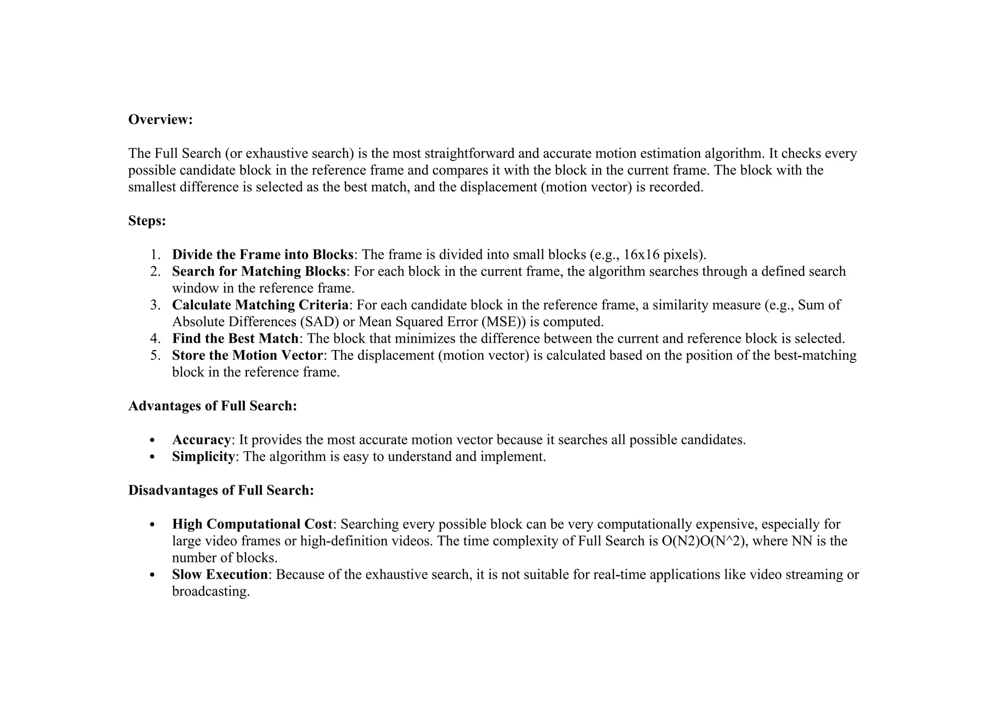 Motion Estimation Techniques in Video Compression.docx