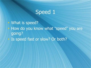 Motion etc | PPT