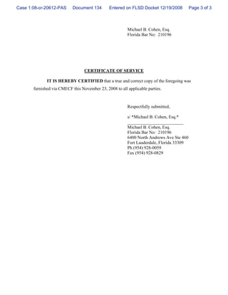 Motion for extension of time to file expert witness disclosures | PDF