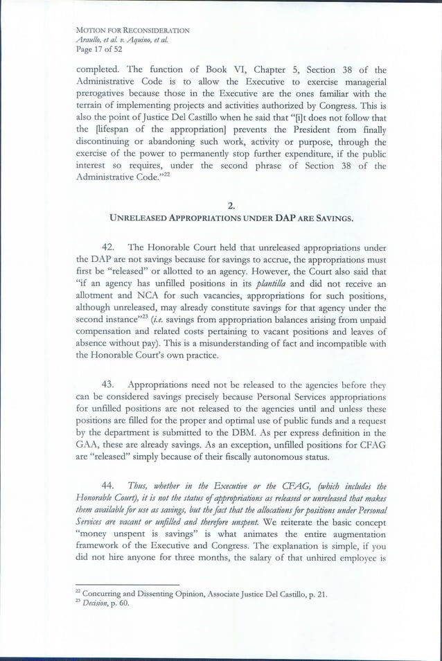 Motion for reconsideration | PDF