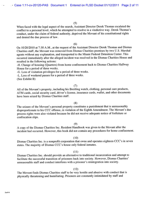 Motion for the return of property | PDF