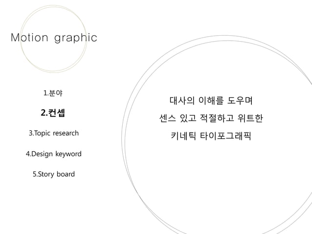 Motion graphic/ | PPT