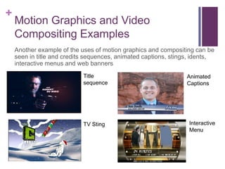 Motion graphics | PPTX