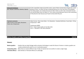 Motion graphics and_compositing_video_analysis_worksheet | DOCX