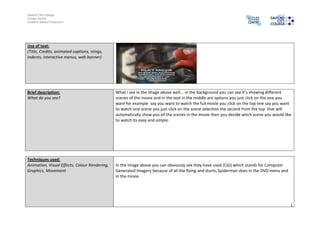 Motion graphics and_compositing_video_analysis_worksheet 10 | PPT