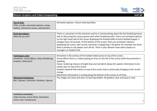 Motion graphics and_compositing_video_analysis_worksheet_3 | PPT