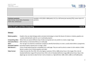 ITV ident video analysis | PPT