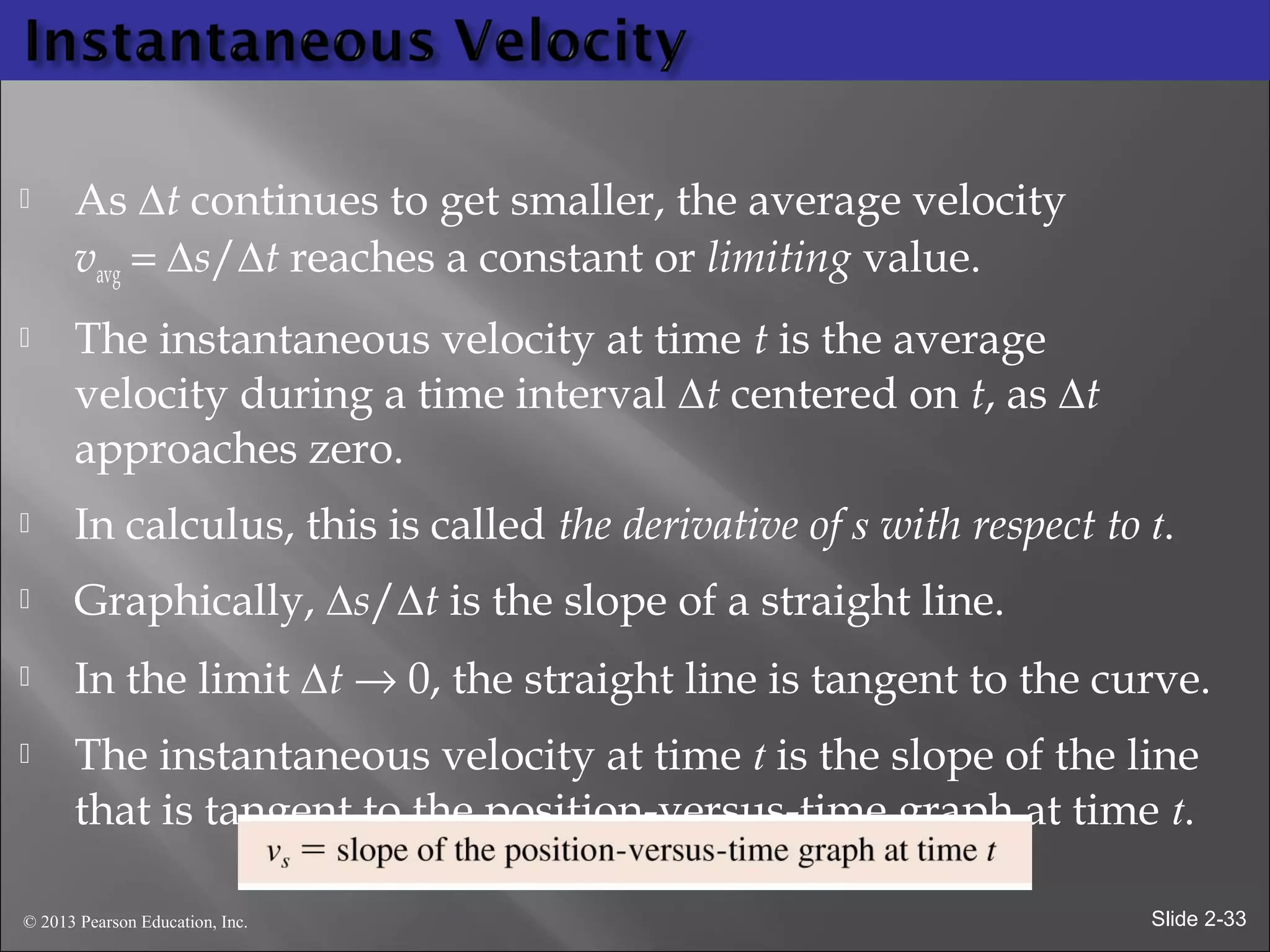 Motion in a straight line | PPT