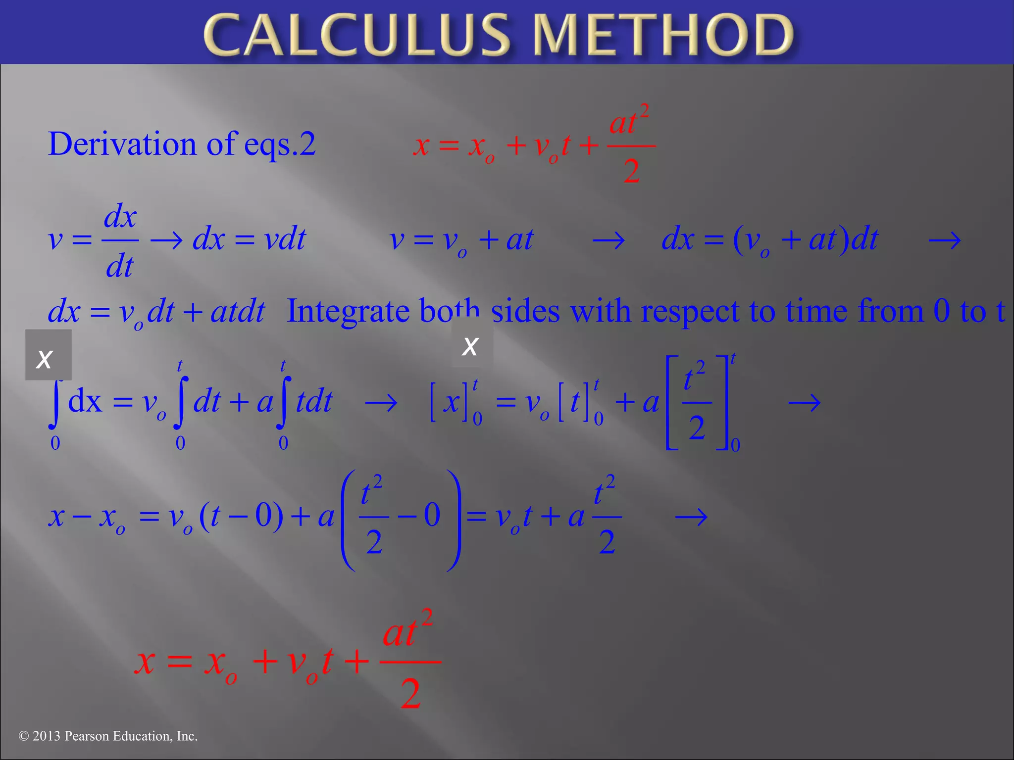 Motion in a straight line | PPT