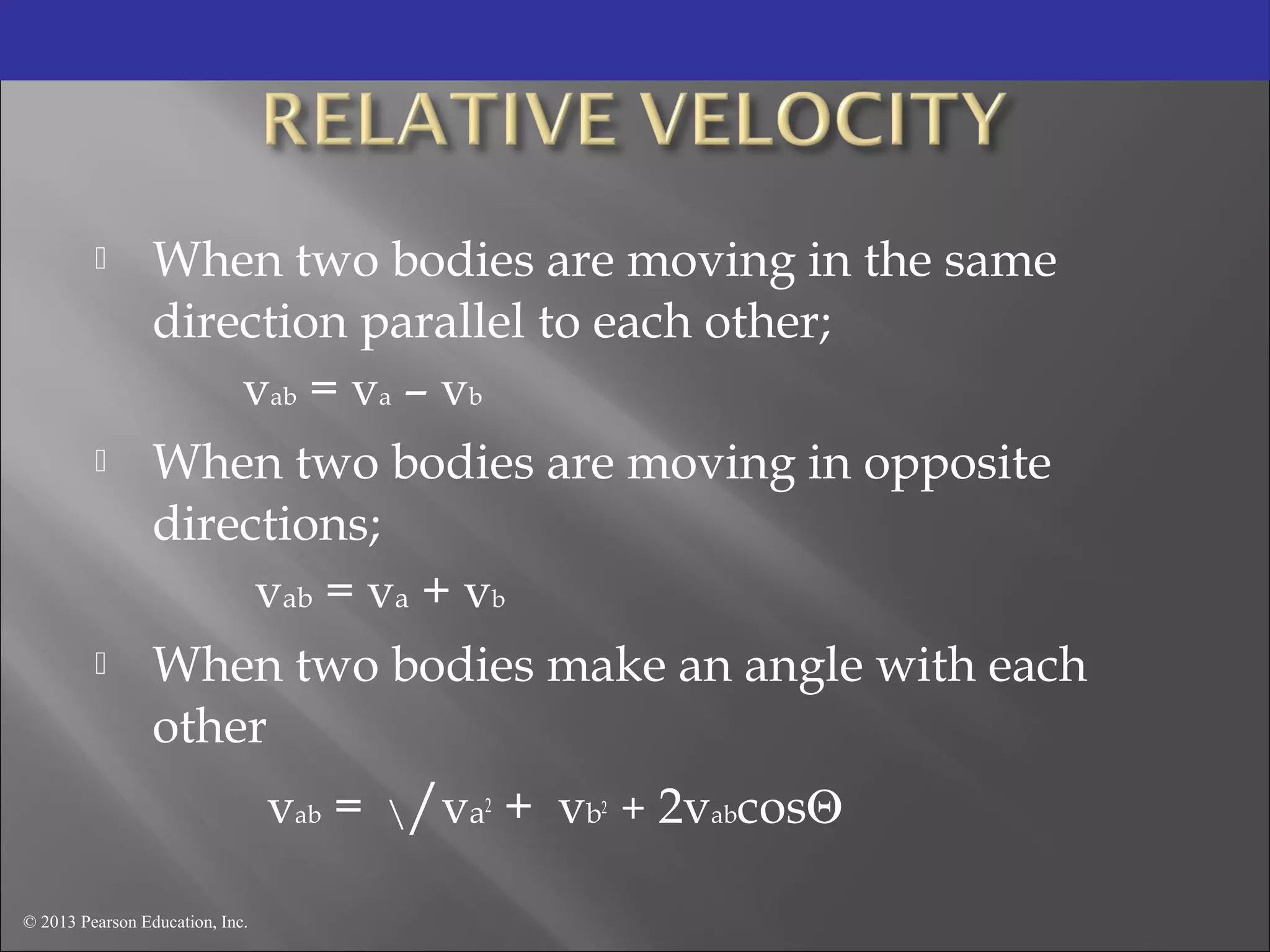 Motion in a straight line | PPT
