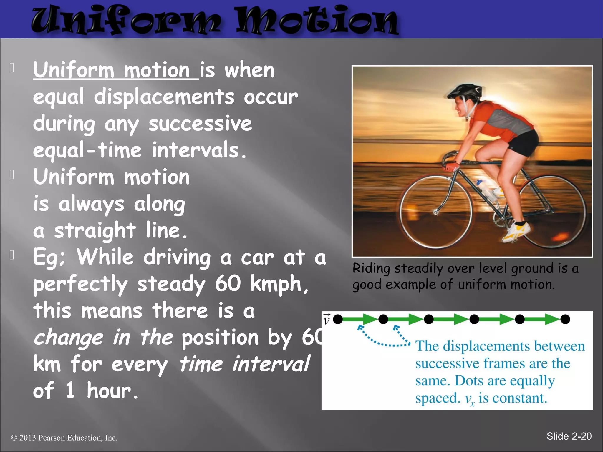 Motion in a straight line | PPT