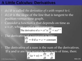 Motion in a straight line | PPT