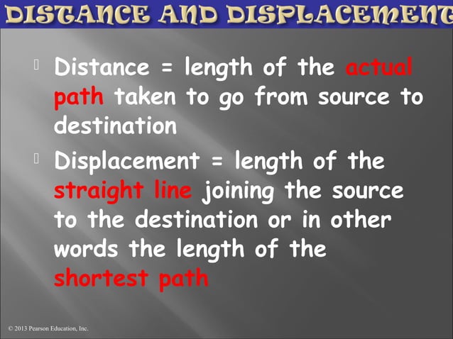 Motion in a straight line | PPT | Physics | Science