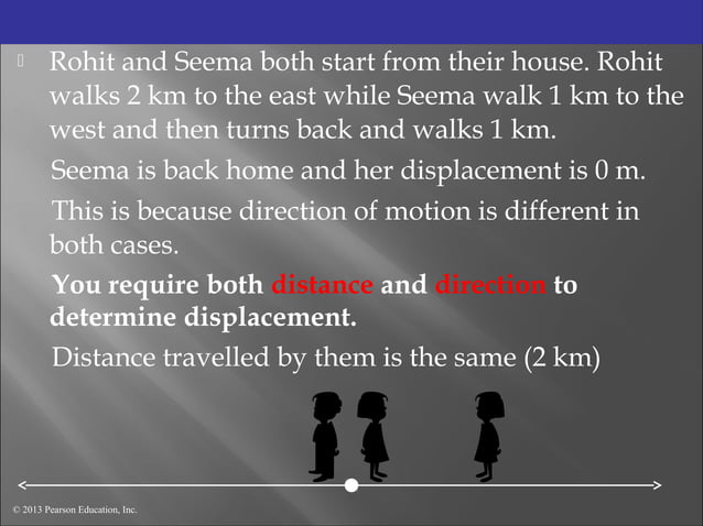 Motion in a straight line | PPT | Physics | Science