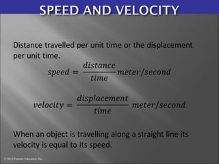Motion in a straight line | PPT