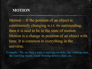 chapter 2 : Motion in a straight line | PDF