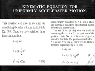 chapter 2 : Motion in a straight line | PDF