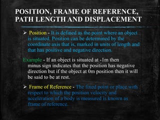 chapter 2 : Motion in a straight line | PDF