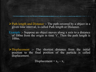 chapter 2 : Motion in a straight line | PDF