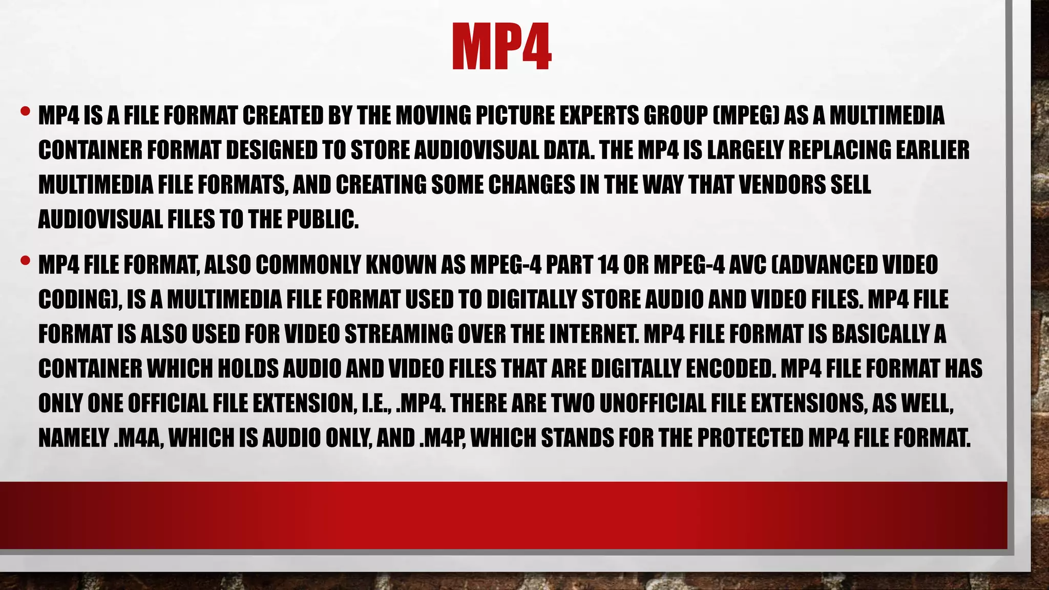 Motion information and media | PPTX