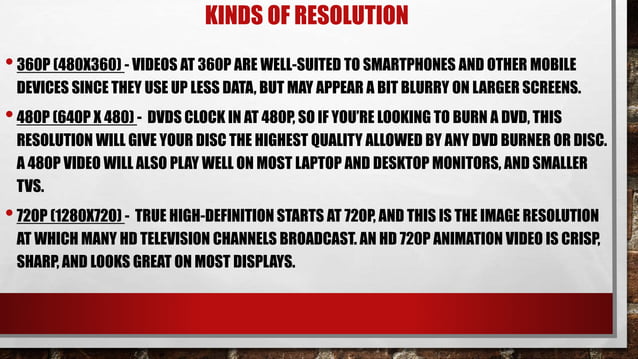 Motion information and media | PPTX