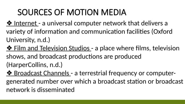 Motion Information and Media in the world.pptx