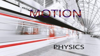 Motion in one dimension| Physics for High School.pptx