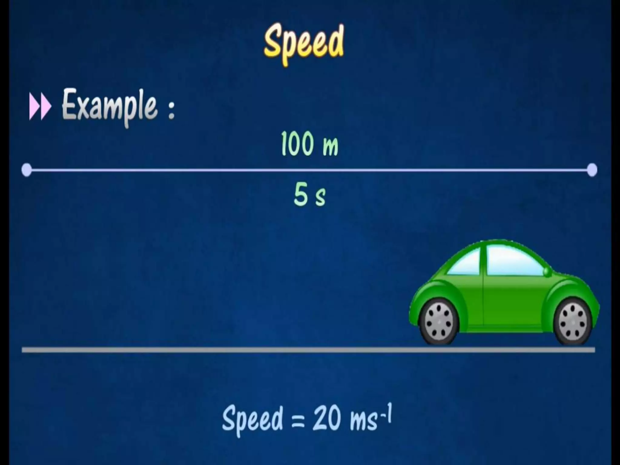 Power Point Presentation on Motion in one dimension for ICSE VIII & IX ...