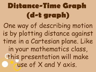 Motion in One Direction - Motion Graph and Diagram.pptx