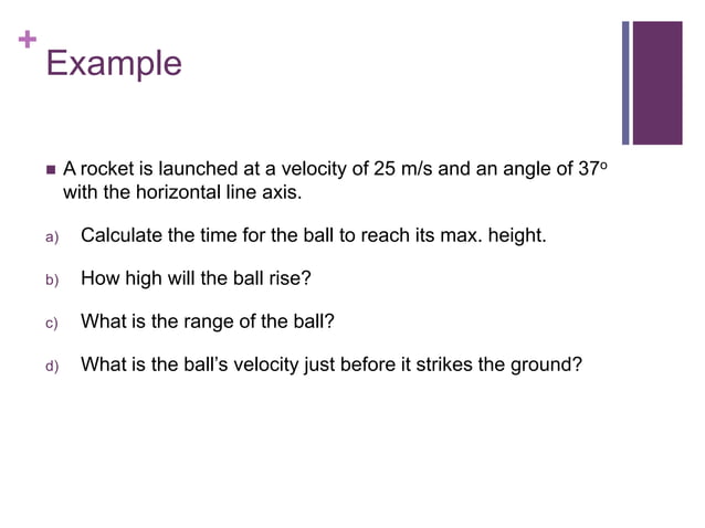 Motion in two dimensions | PPTX | Physics | Science