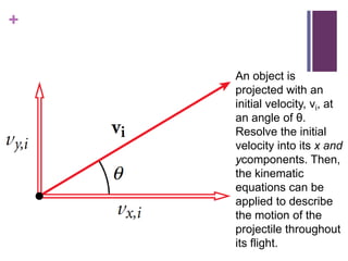 Motion in two dimensions | PPTX