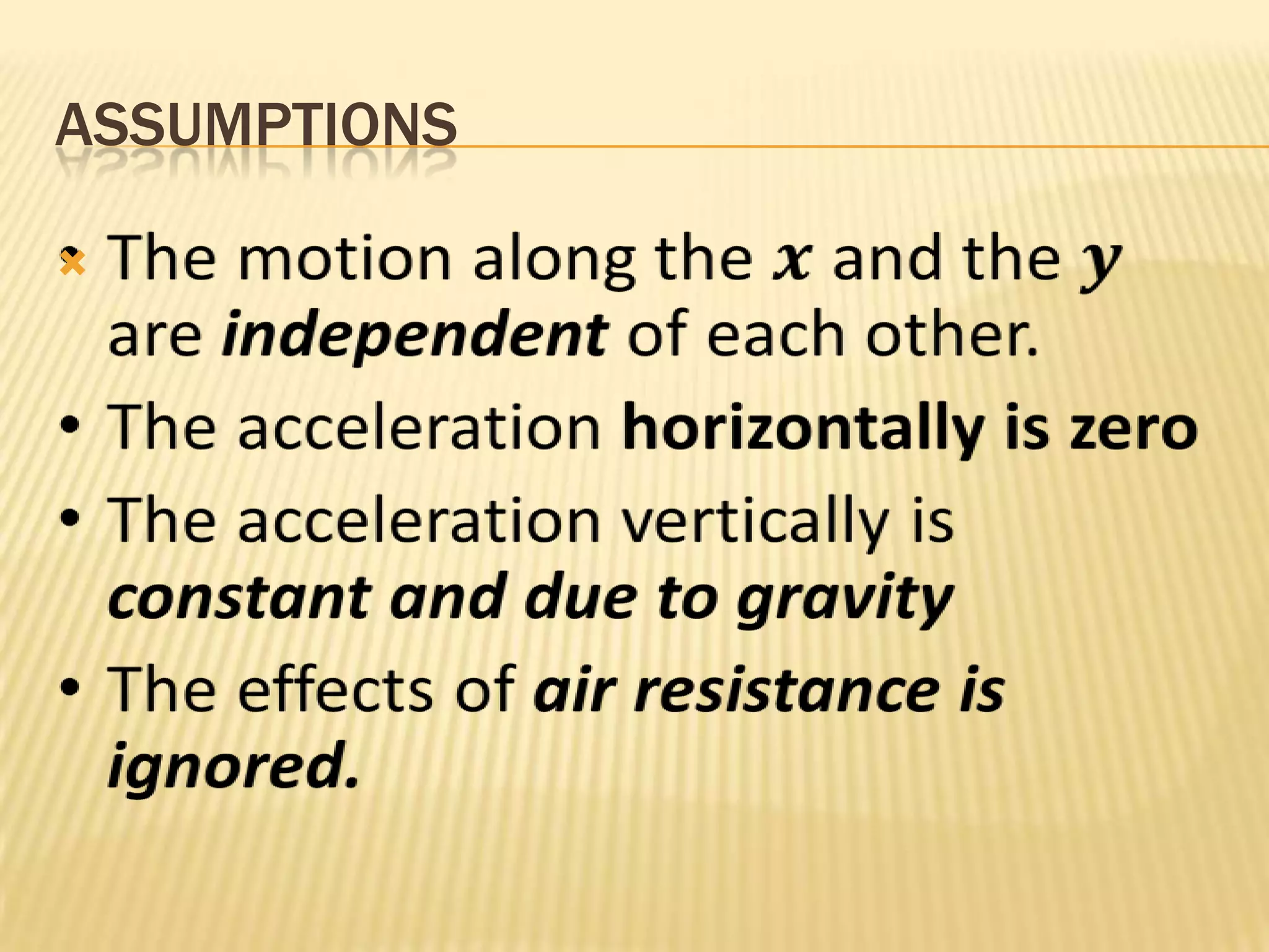 Motion in two dimensions | PPTX | Physics | Science