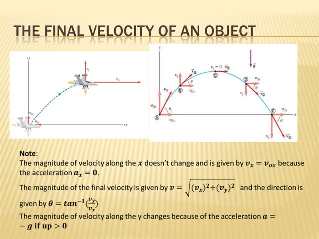Motion in two dimensions | PPTX | Physics | Science