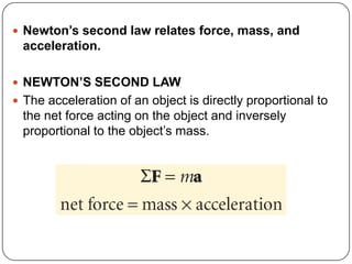 Motion laws of newton 2 | PPTX