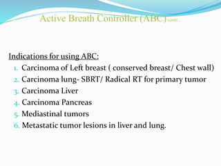 Motion management in Radiation Oncology - 2020 | PPTX