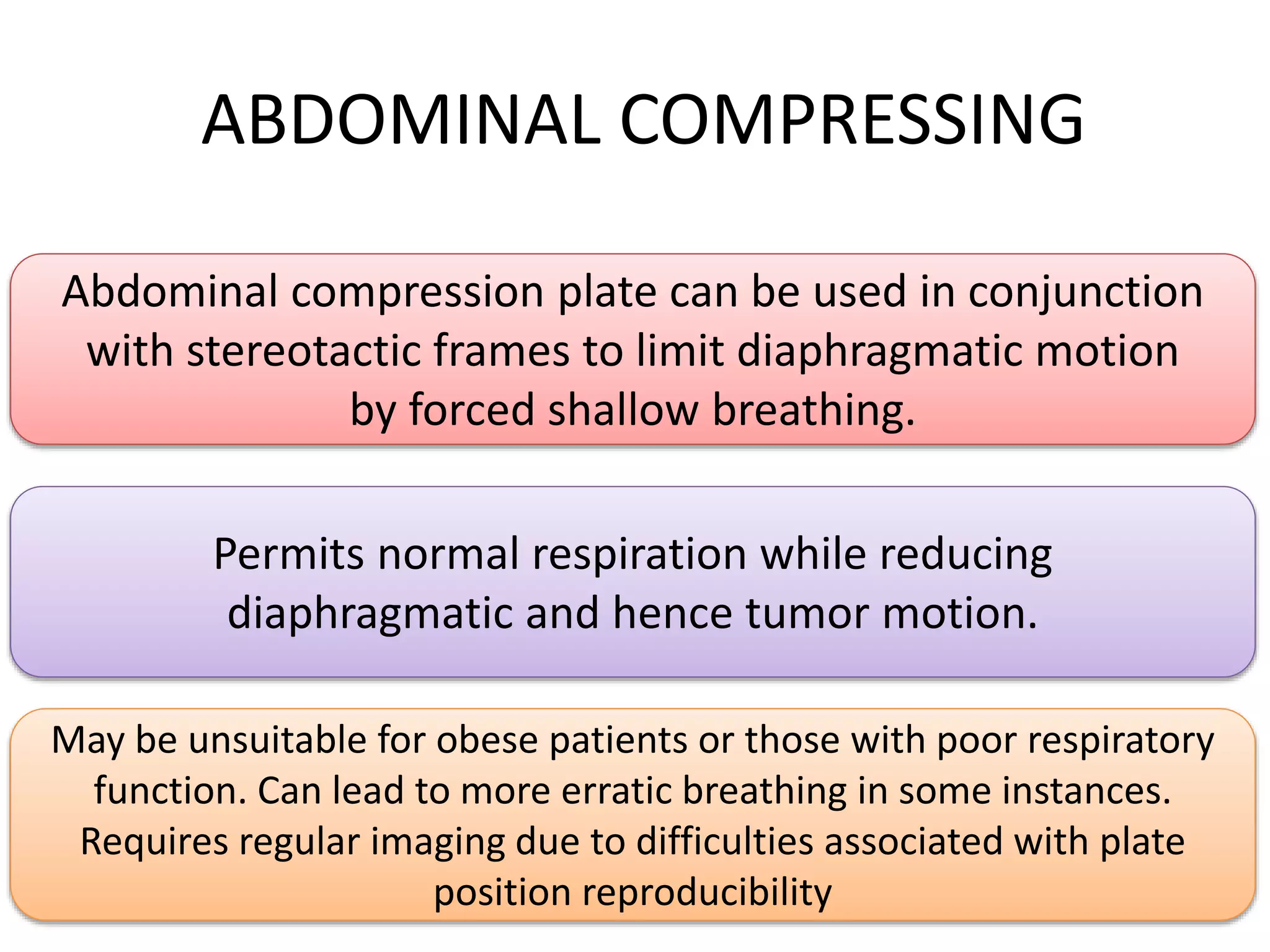 MOTION MANAGEMENT IN RADIOTHERAPY | PPTX