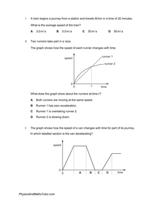 Motion (Multiple Choice) QP.pdf