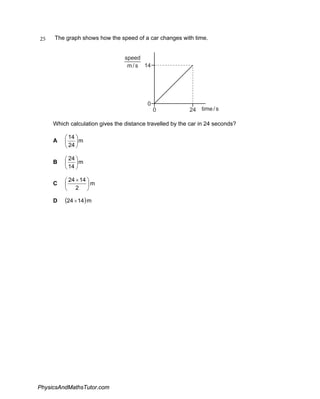 Motion (Multiple Choice) QP.pdf