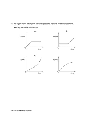 Motion (Multiple Choice) QP.pdf