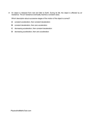 Motion (Multiple Choice) QP.pdf