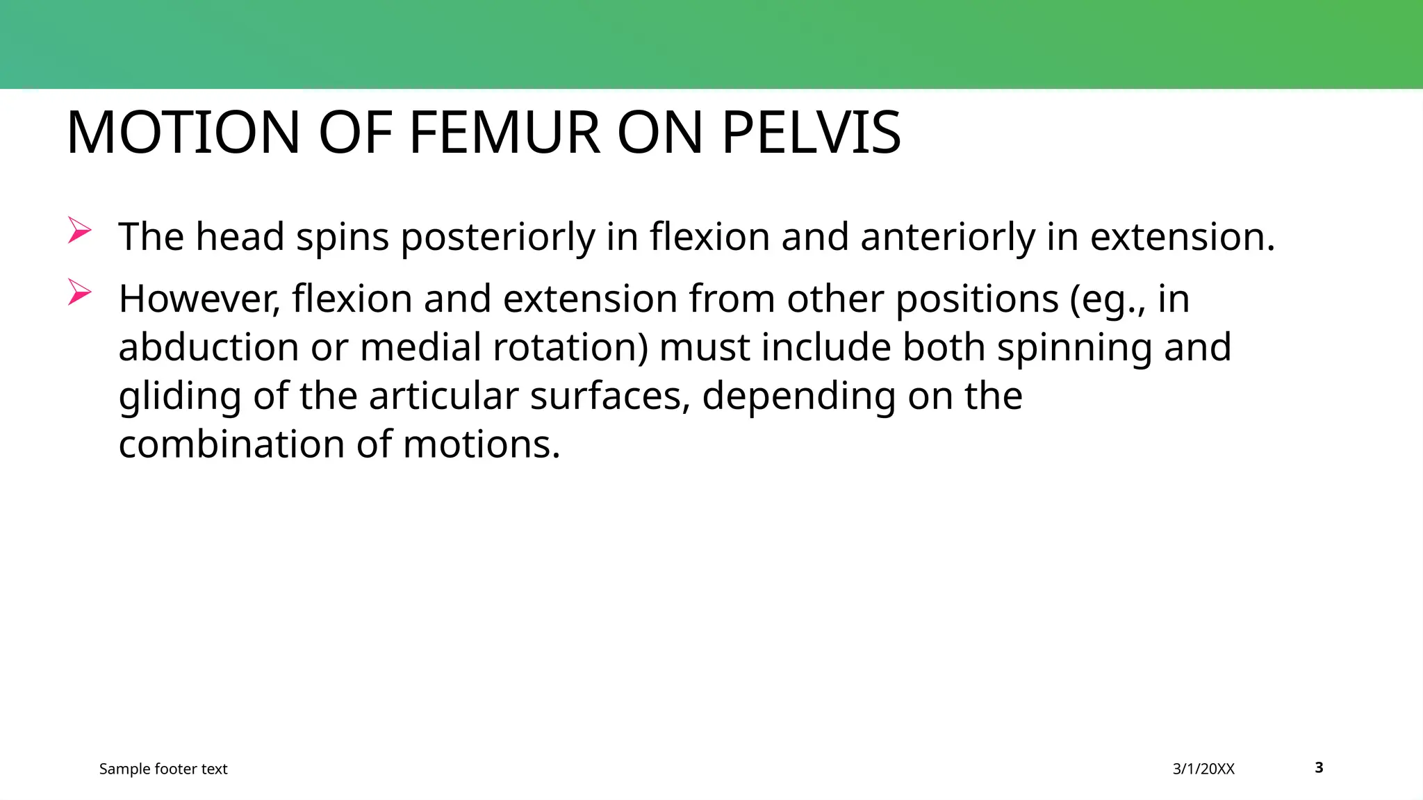 kinesiology MOTION OF FEMUR ON PELVIS final .pptx