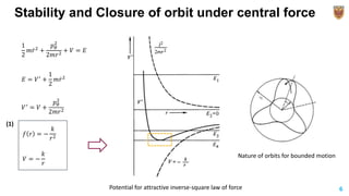Motion of particle in the central potential in classical physics | PPTX