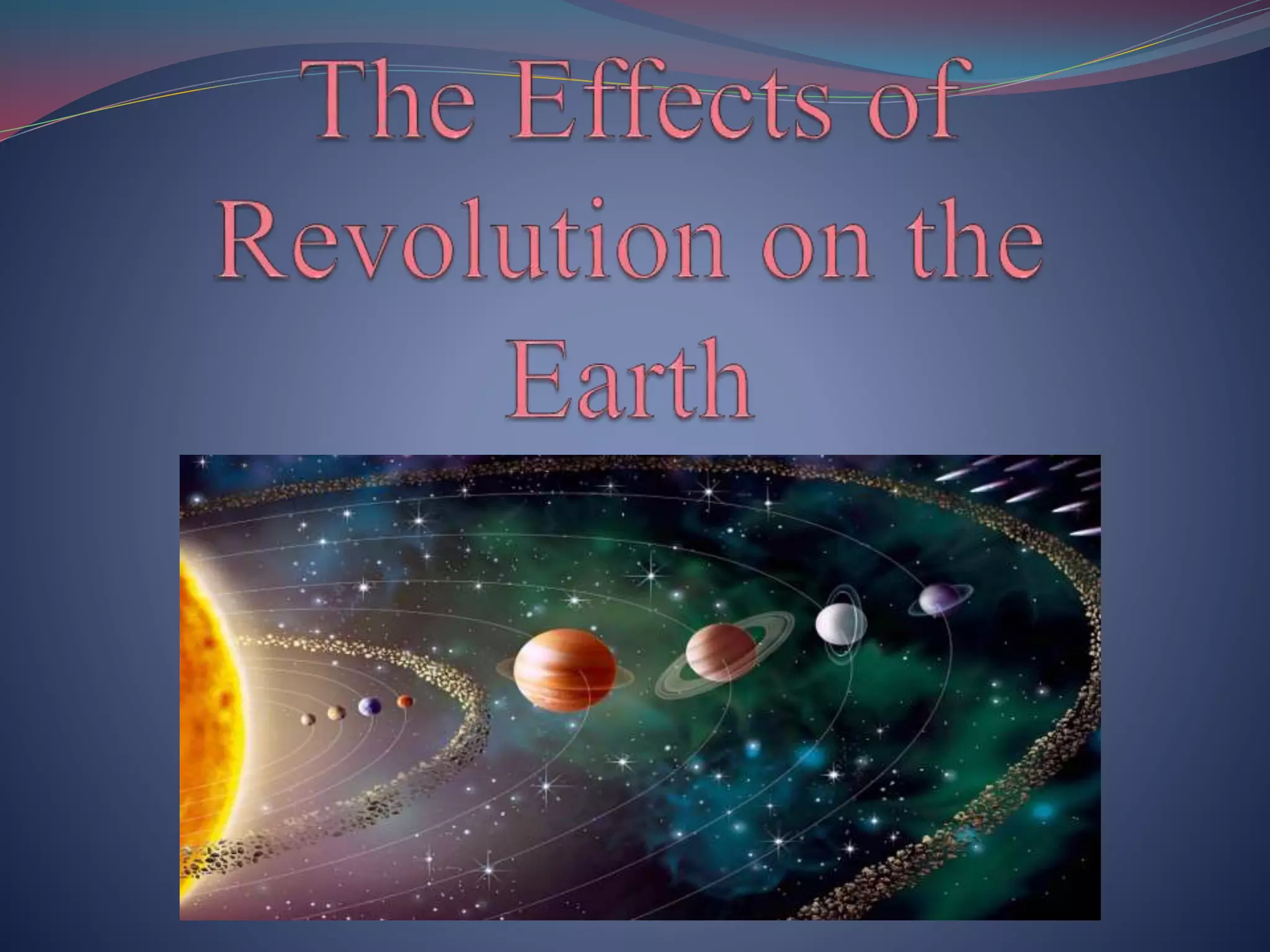 Motion of the earth | PPTX