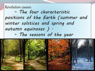 Motion of the earth | PPTX