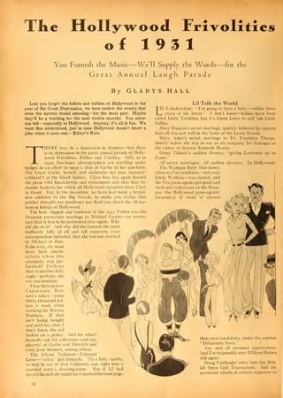 Motion Picture Pulp Magazines 1930's | PDF