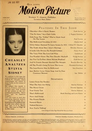 Motion Picture Pulp Magazines 1930's | PDF