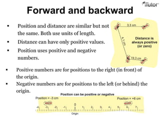Motion(position and velocity) | PPTX