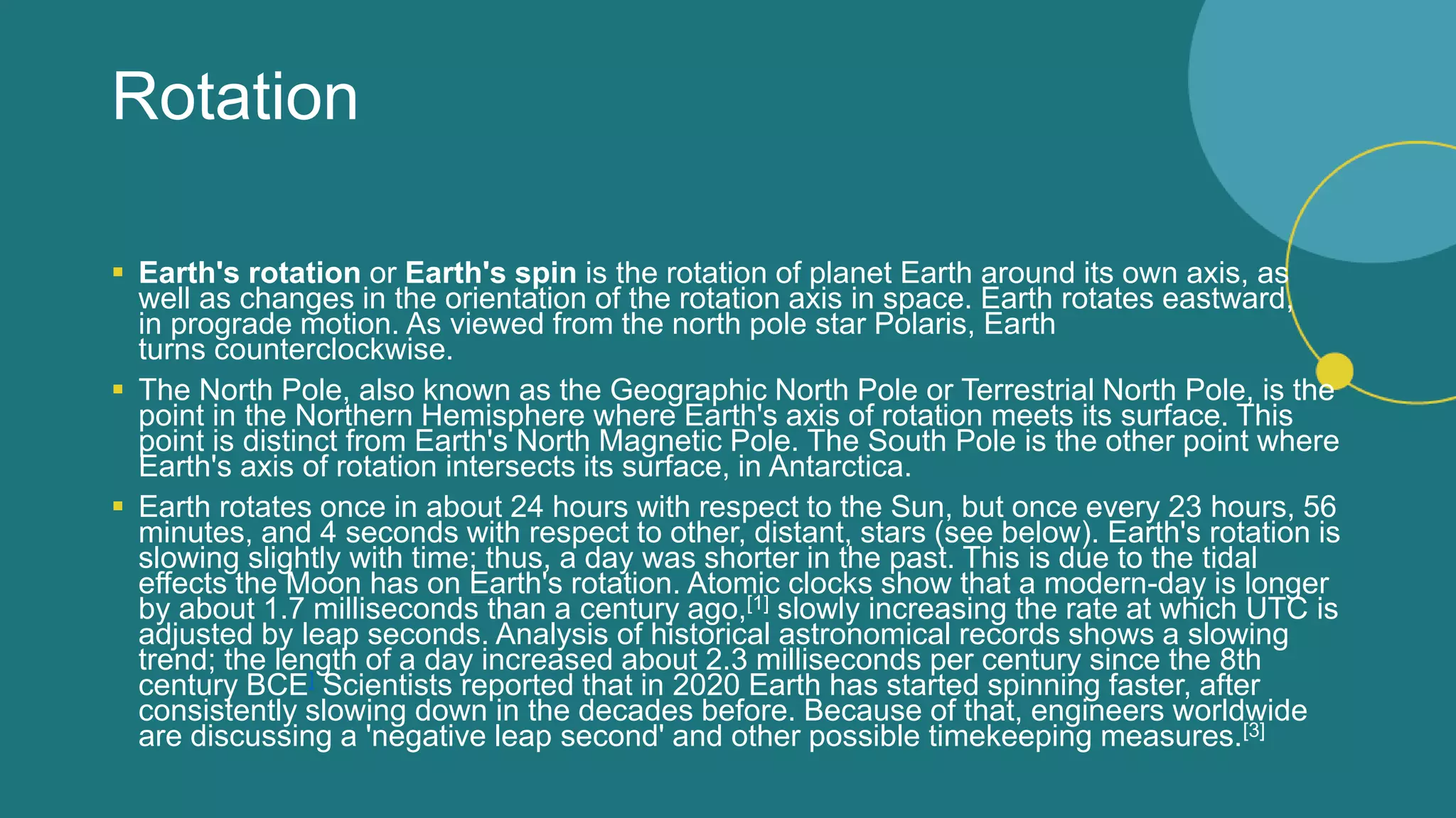 Motions of earth.pptx | Geography | Science
