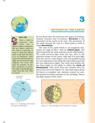 Motions of the earth | PDF