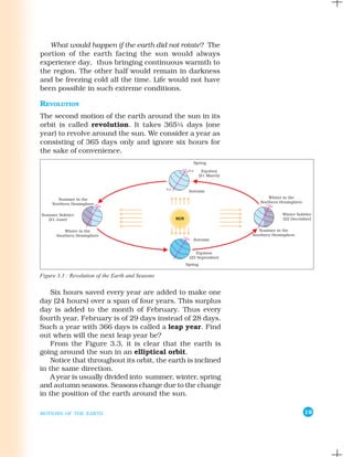 Motions of the earth | PDF